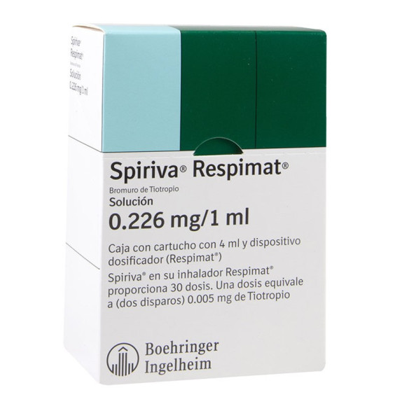 Spiriva Respimat 2,5 microgramos, solución para inhalación