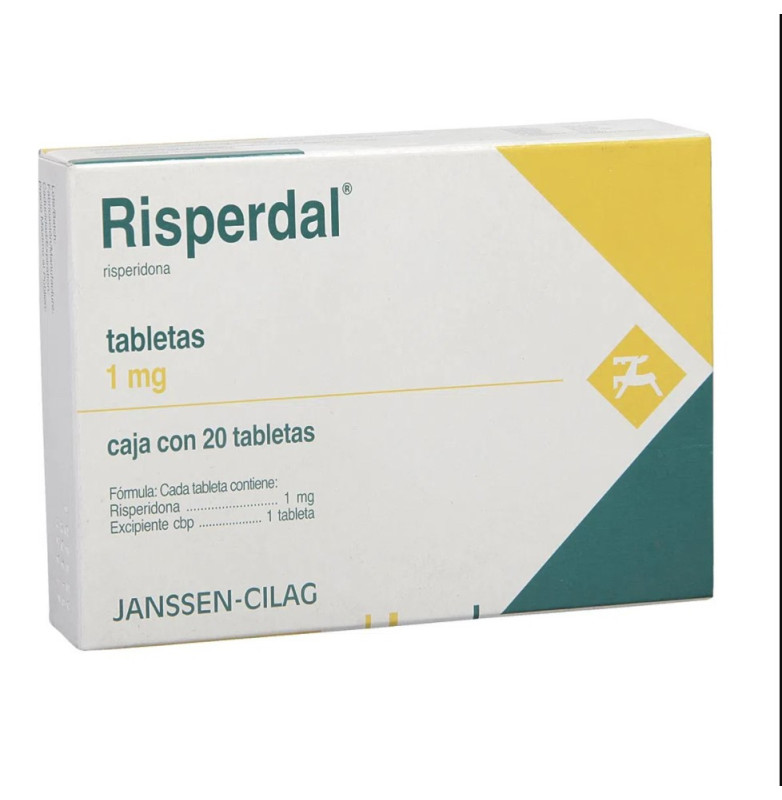 Risperidona 1 Mg X 20 Tabletas Risperidona 1 Mg X 20 Tabletas